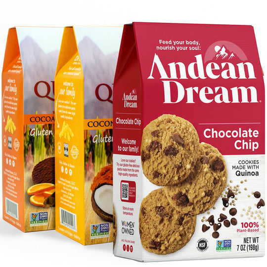 Gluten Free, Vegan, Allergen-Friendly Quinoa Cookies | Andean Dream