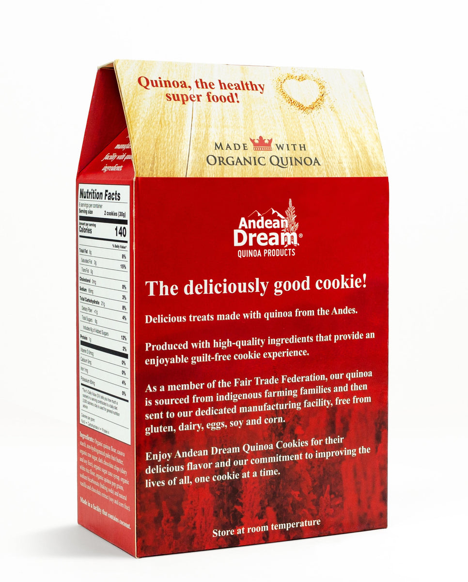 Chocolate Chip Quinoa Cookies | Andean Dream Quinoa Products