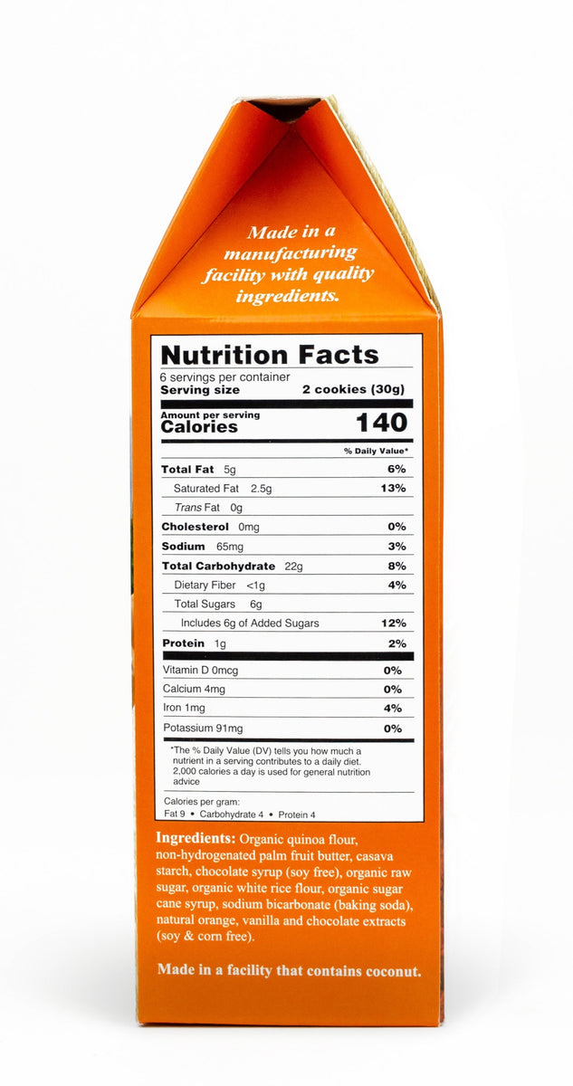 Cocoa-Orange Quinoa Cookies | Andean Dream Quinoa Products